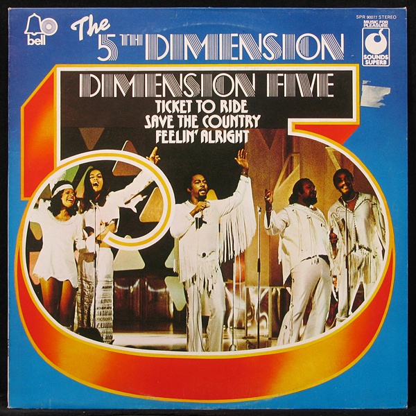 Пластинка 5th Dimension - Dimensions Five, 1970, EX+/EX+, арт. 285519