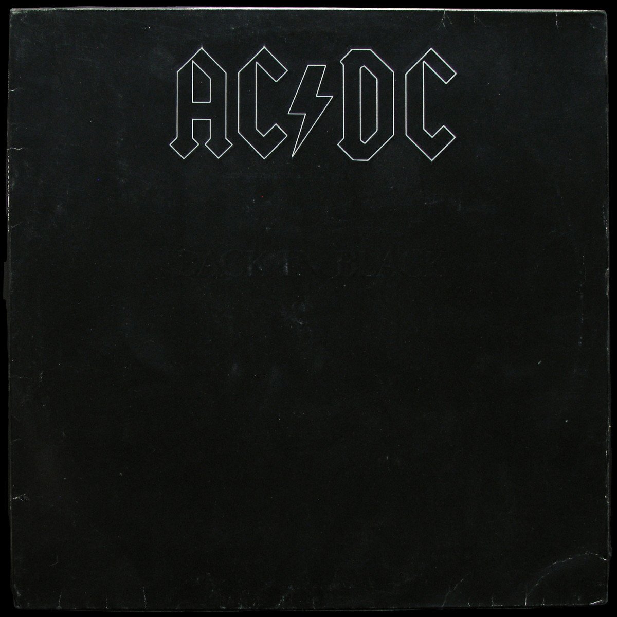 Пластинка AC/DC - Back In Black, 1980, EX-/EX-, арт. 351378