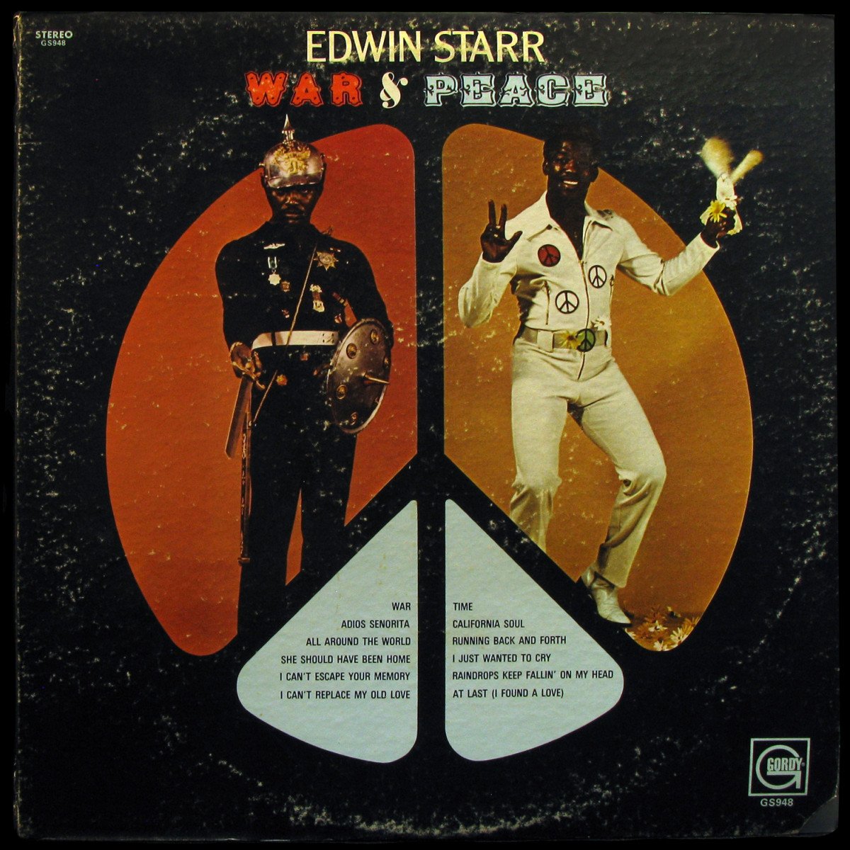 Пластинка Edwin Starr - War And Peace, 1970, EX-/EX+, арт. 353435